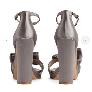 Reiss | Shoes | Reiss Vicky Bow Satin Heels | Poshmark
